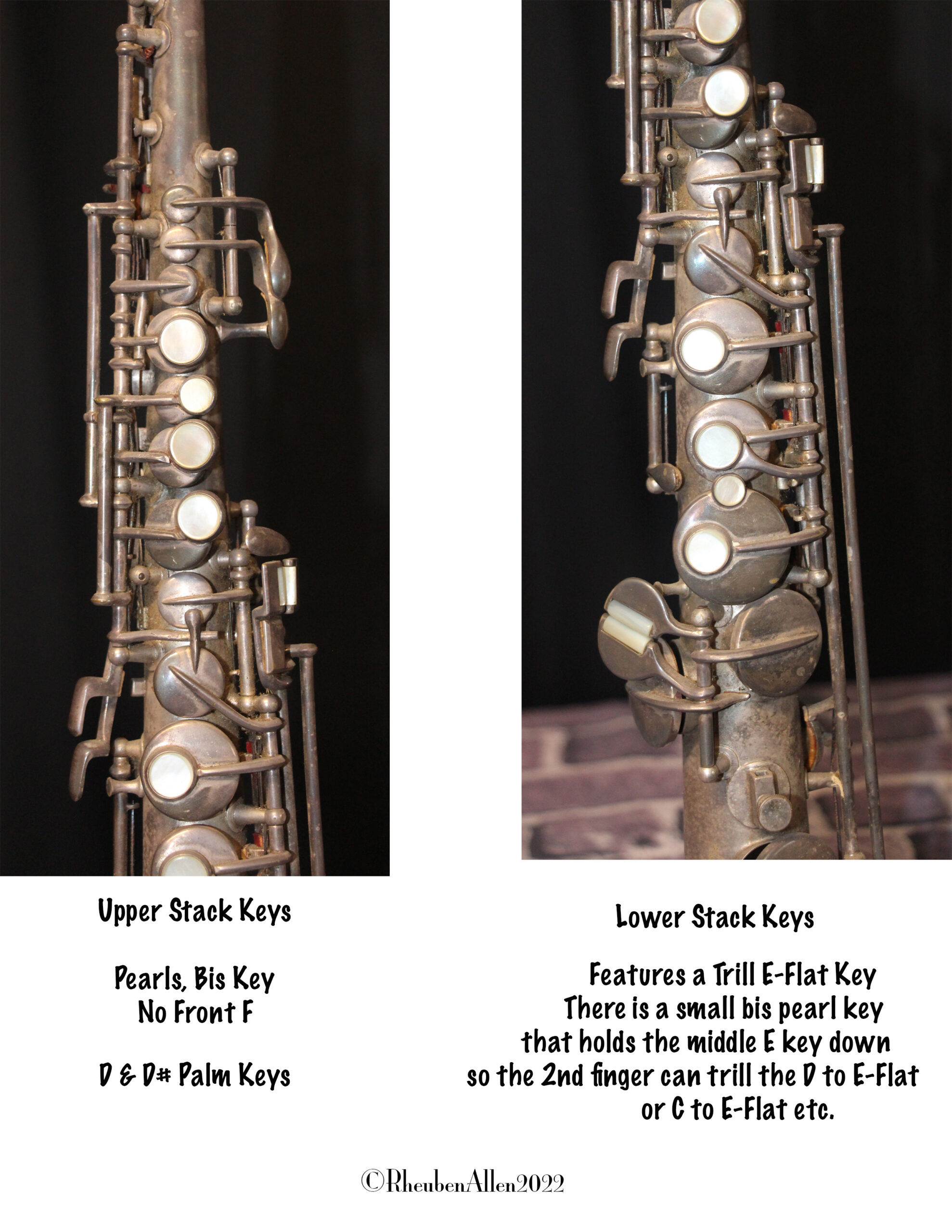 C Soprano Saxophone - Rheuben Allen Woodwinds